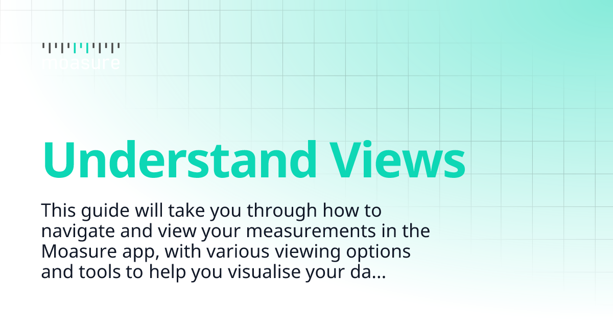 Understand Views | Moasure User Guide