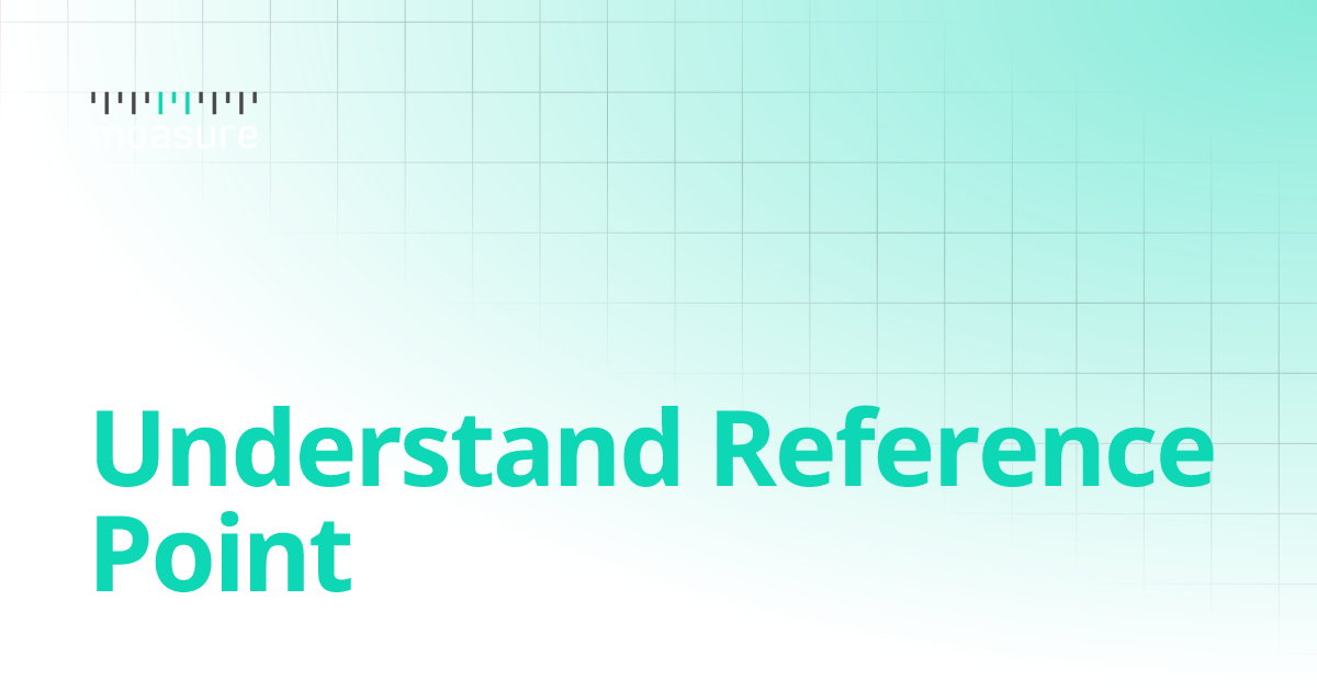 Understand Reference Point | Moasure User Guide