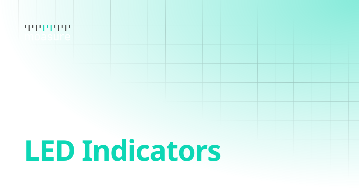 Understand LED Indicators | Moasure User Guide